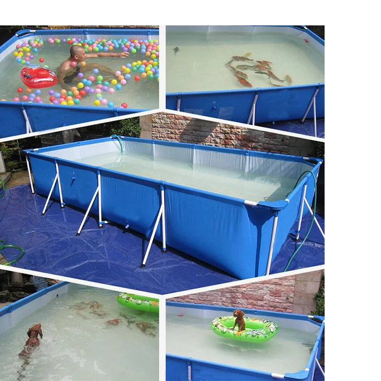 Customized Family Rectangular Metal Frame Pool - 15*10m