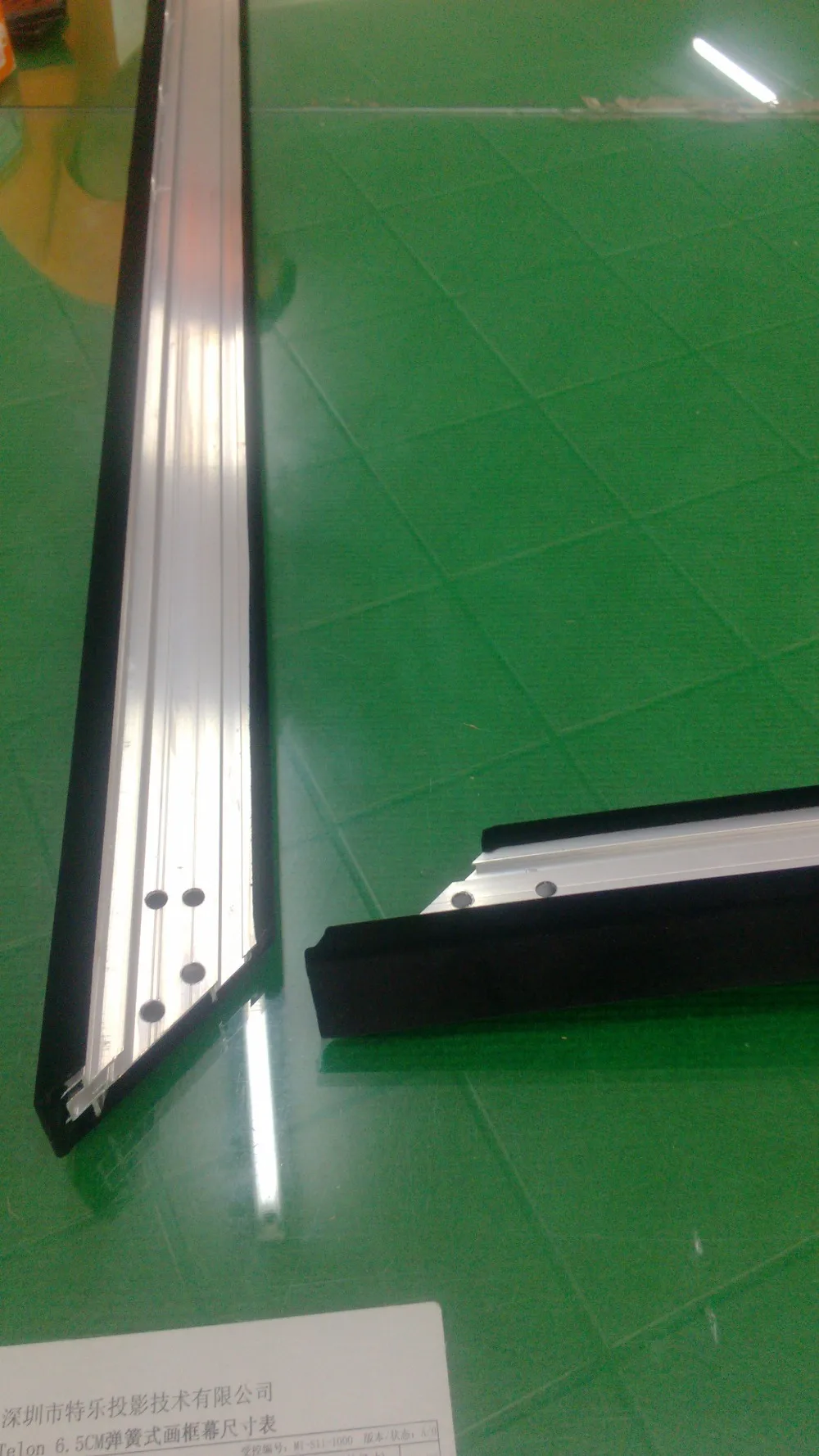 180° Curved 3D Projection Screen with Silver Fabric for Cinema ...