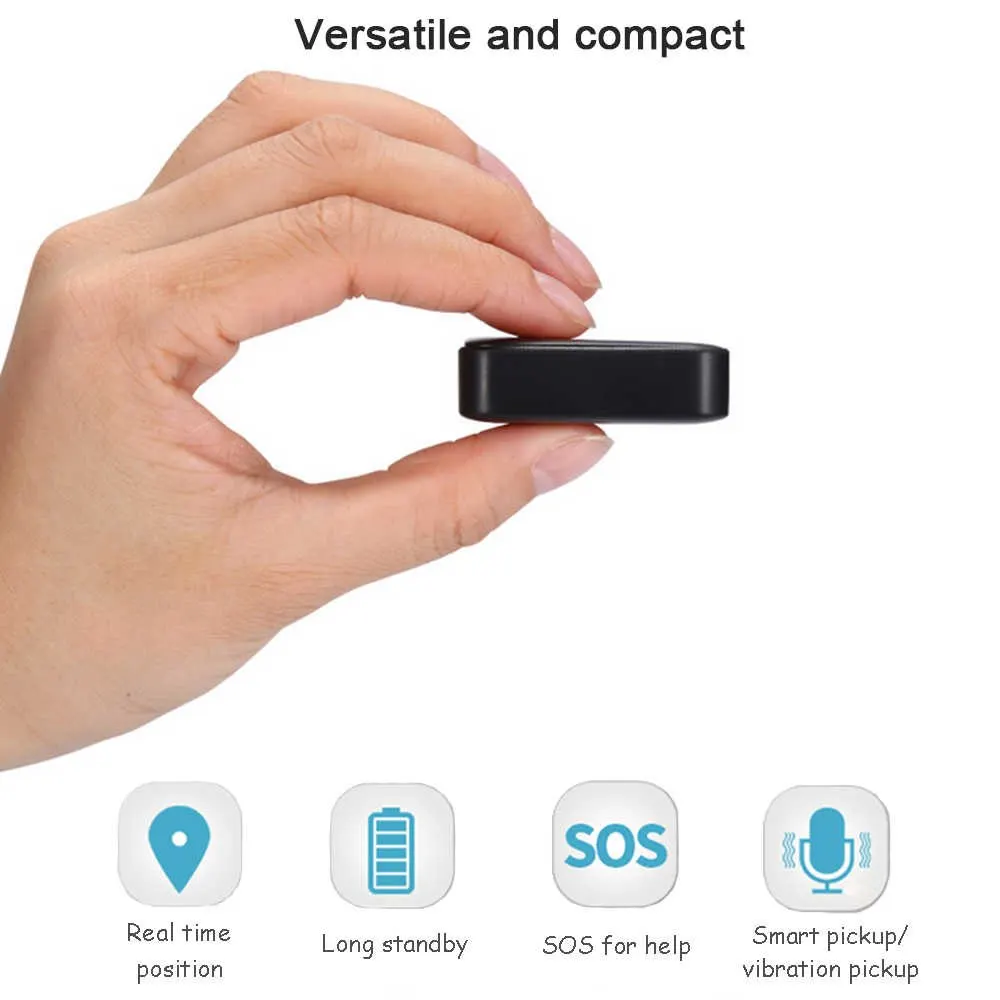 Mini Portable Magnet Gps Tracker Personal Vehicle Gps Tracker Real-time ...