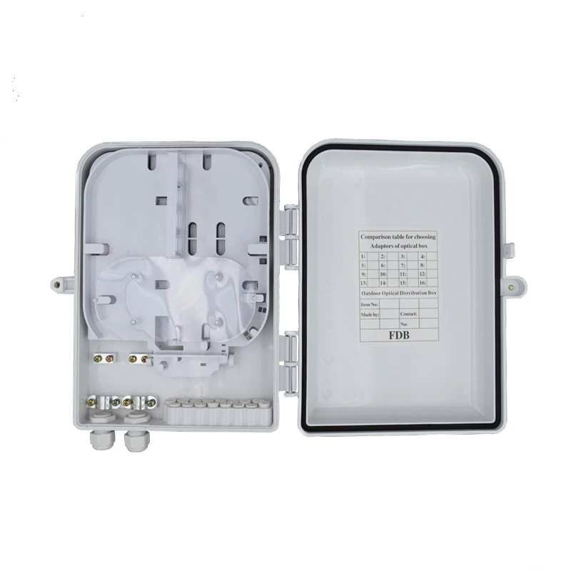 8 Port Fdb/atb/ftb Box Ftth Terminal Box 8 Core Outdoor Terminal Box ...