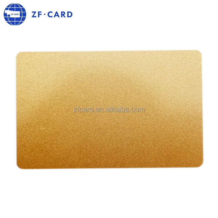 Glossy Lamination Blank Metallic Gold Pvc Cards - Buy Metallic Cards ...