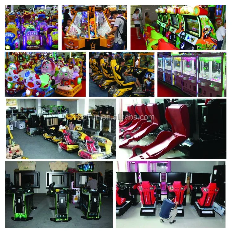 Plastic Shooting Gun Mini Arcade Game Machine With Led Lighting - Buy ...