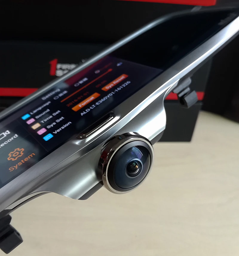 X66 360 Degree Car Camera Recording With 5 Inch Ips 1080p Touch Screen ...