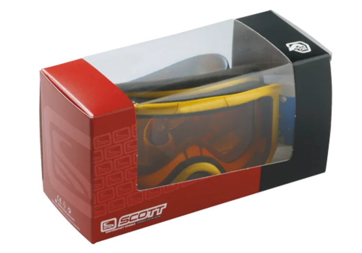 Men Women Kids Ski Goggles Packaging Box Printing With Pvc Transparent ...