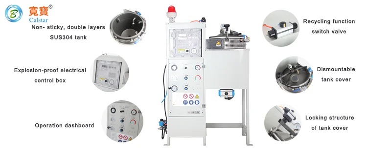 A40ex-vaa Non-sticky Tank Solvent Reclaiming Unit For Increasing ...