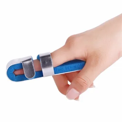 Foam Finger Splint Orthopedic Sprained First Aid Aluminum Finger Splint ...