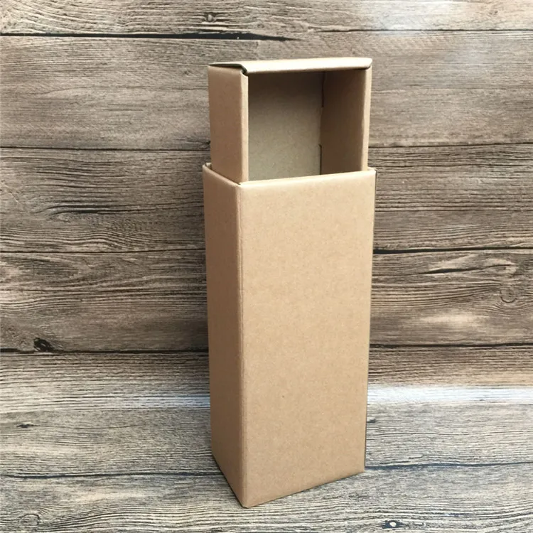 Custom Resealable Slide Box Packaging - Kraft Gift Boxes