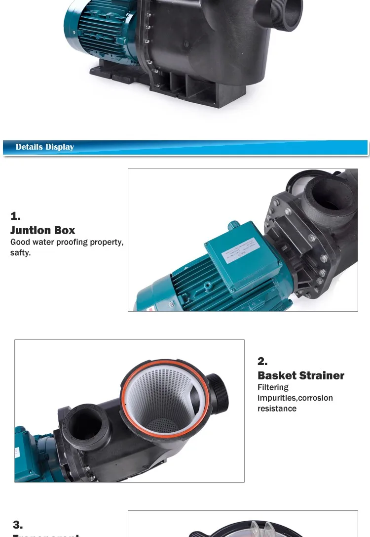 Astral Swimming Pool Water Pump - 7.5 Hp Competition Equipment