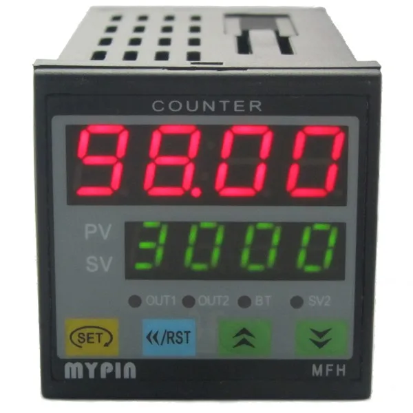 24V 4 Digit Red LED Counter Meter with Waterproof Sensor