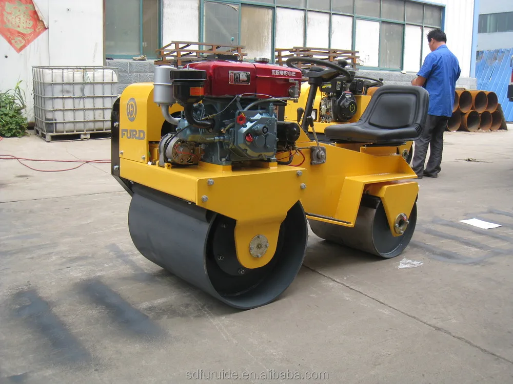 Mini Vibratory Road Roller Compactor - Efficient Soil Compaction