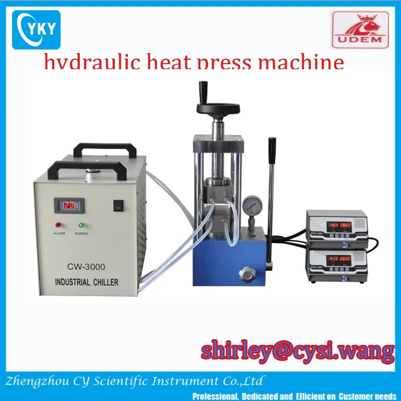 High Temperature Lab Lamination Hot Press For Polymer And Metal Powder ...