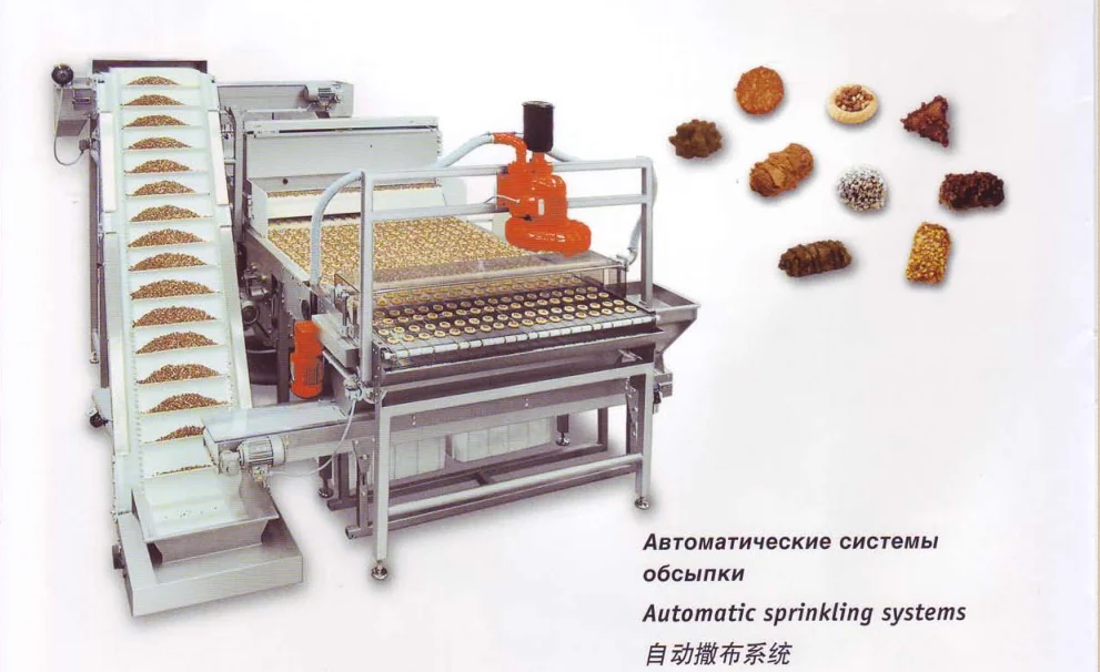 High Efficiency Chocolate Sprinkling Machines for Sale