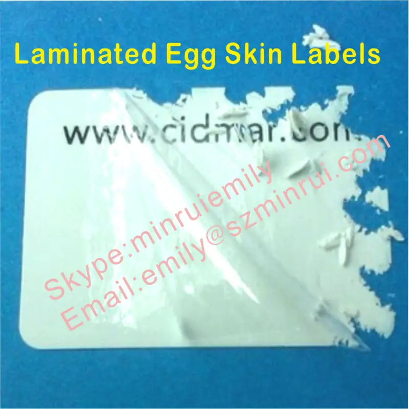 Custom Tamper Evident Destructible Label With Barcode - Buy ...