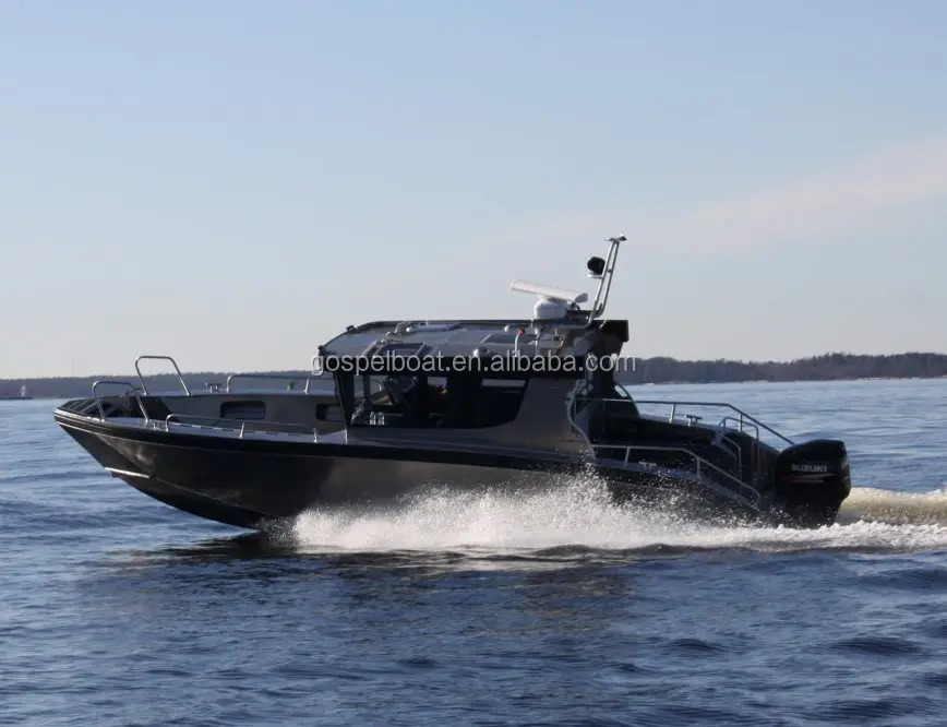 9m Powerful Aluminum Patrol Boat Fishing Vessel - Gospel