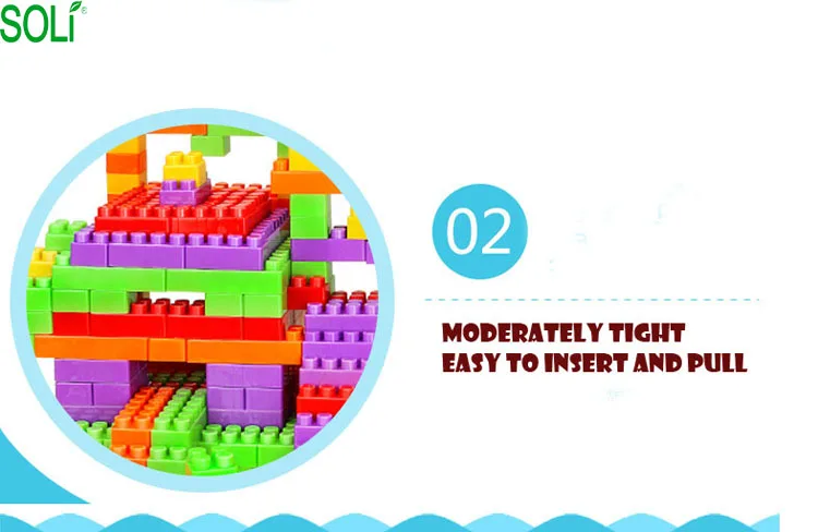 Early Teaching Assembling Acrylic Toys Diy Building Block Base Plate ...