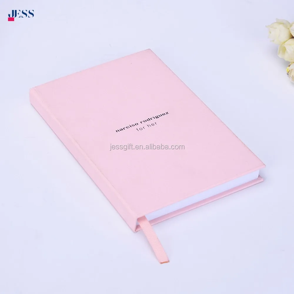 2018 Promotional Pink Color Blank Paper Notebook For Her - Buy Paper ...