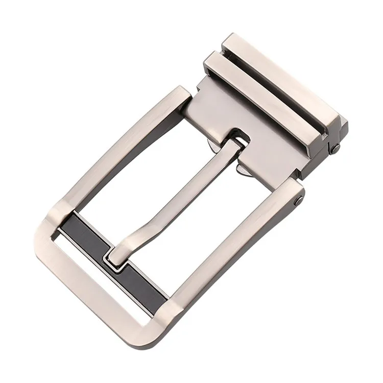 38mm Reversible Buckles Silver Frame-style Custom Belt Buckles Men With ...