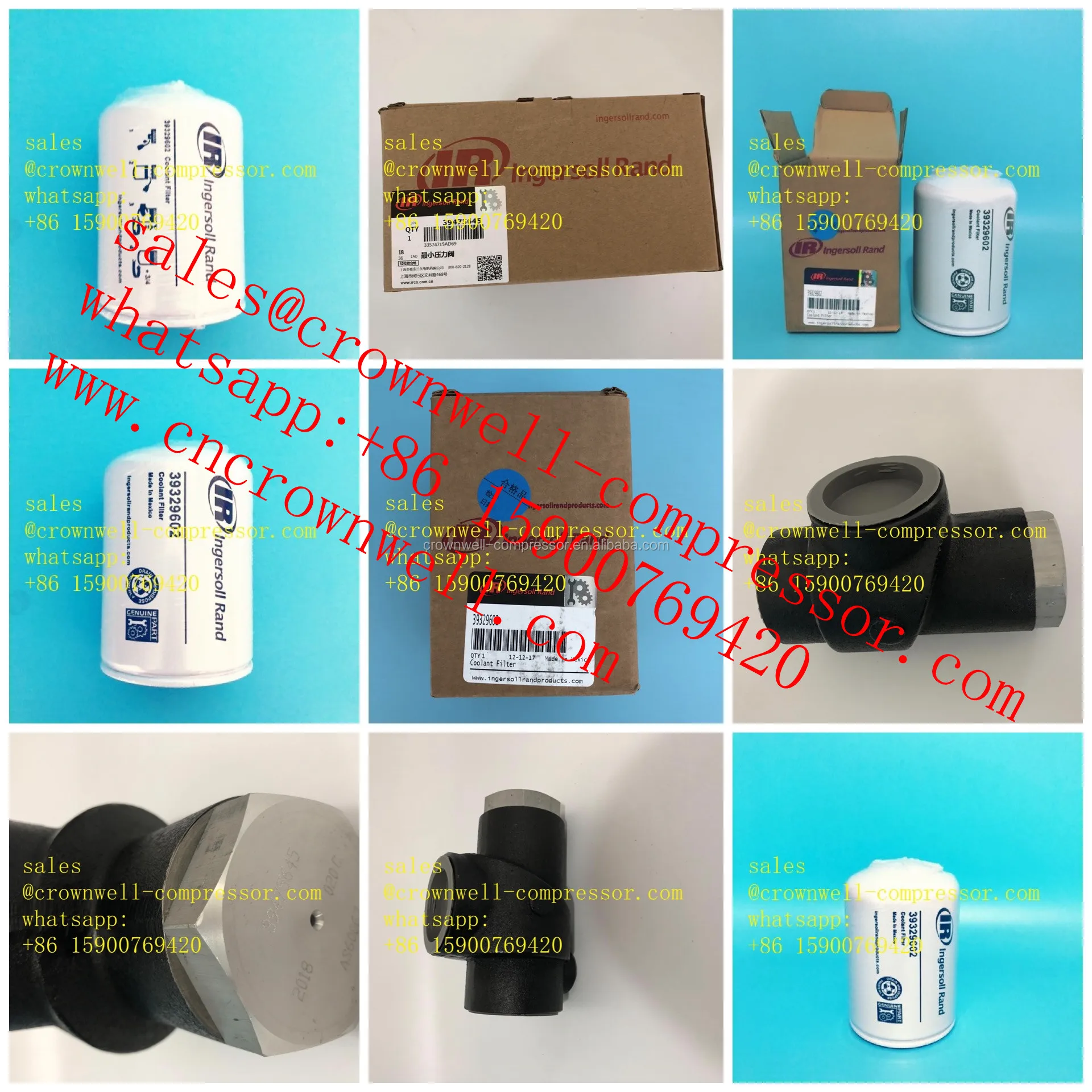 Ingersoll Rand Filter 24900342 24900433 48958201, View 23487457 ...