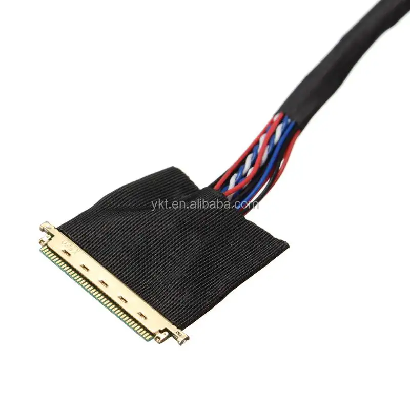 40pin Led屏幕电缆单6 Lvds电缆lp140wh1 Led Lcd屏幕电缆电线用于更换 - Buy 定制液晶电视lvds延长线,电线 ...