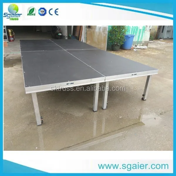 18MM Portable Plywood Concert Stage Flooring for Events