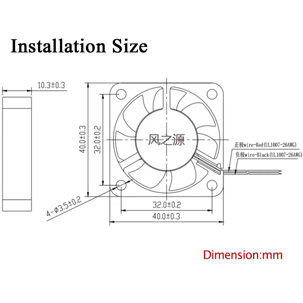 Rc Car Dc Brushless 4010 40x40x10 High Speed 5v 12v 24v Low Voltage Silent Mini 40mm 2pin Cpu ...