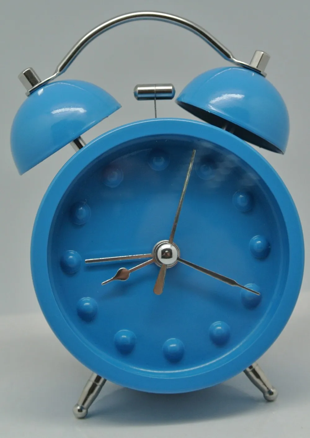 3d Scale 4.5 Inch Metal Twin Bell Alarm Clock,3d Dial Double Bell Clock ...