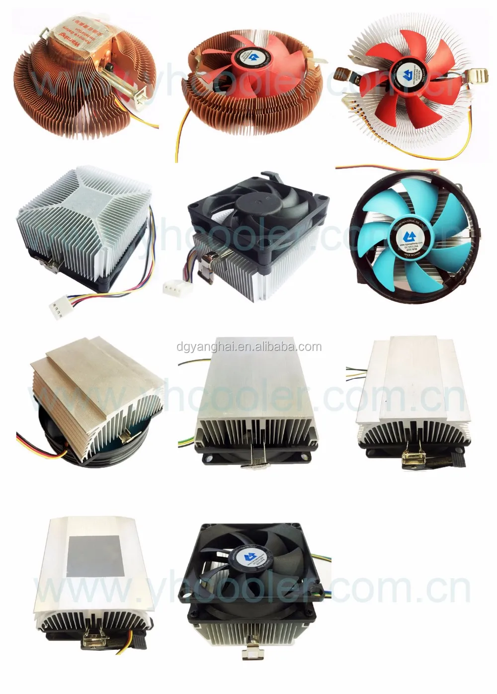 Manufacturer Sale Aluminum CPU Cooling Block for AMD Am Am2 Am2+ Am3 ...