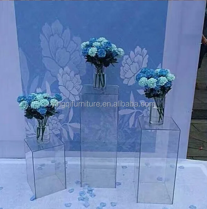 Clear Acrylic Wedding Decorative Columns - Buy Clear Acrylic Wedding ...
