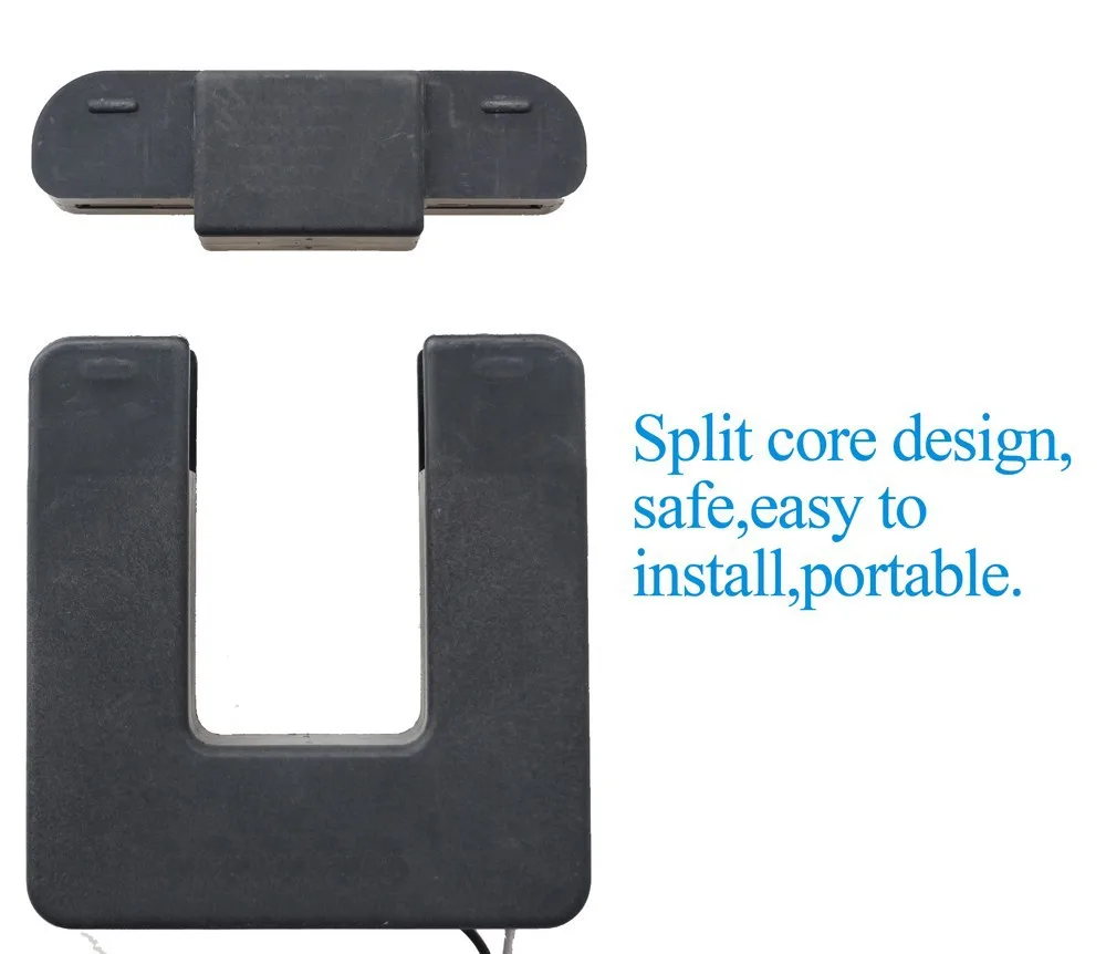 Clip On Current Transformer Sct For 5a - 1500a Single Phase Removable ...