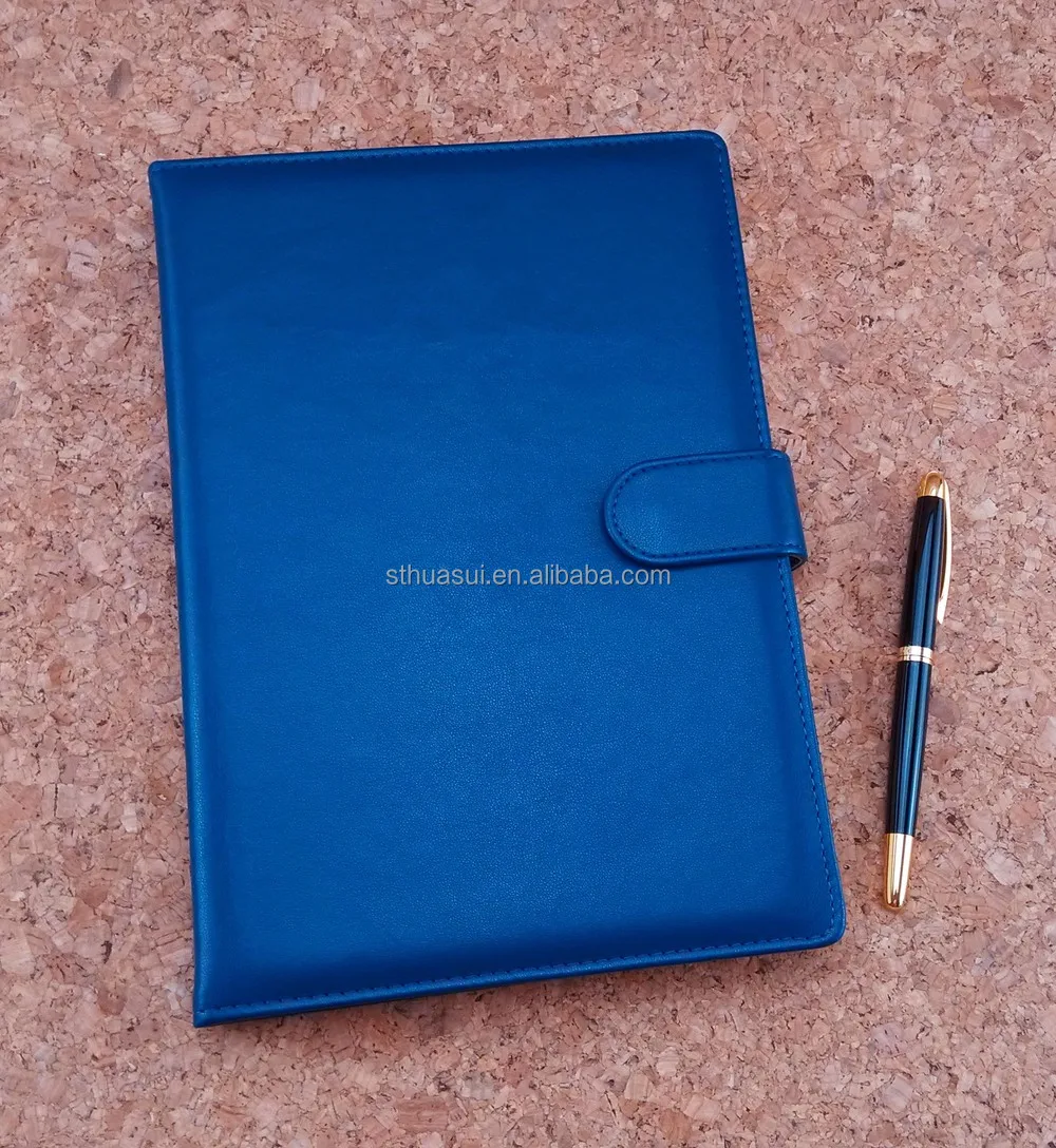 Luxury Diary/ Agenda/organizer With Bottom Closure And Pen Holder - Buy ...