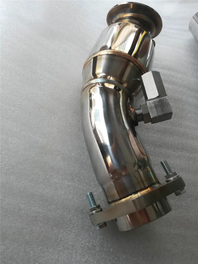 Car Exhaust Downpipe For Bmw M4 F82 Cat Or Carless Downpipe - Buy ...