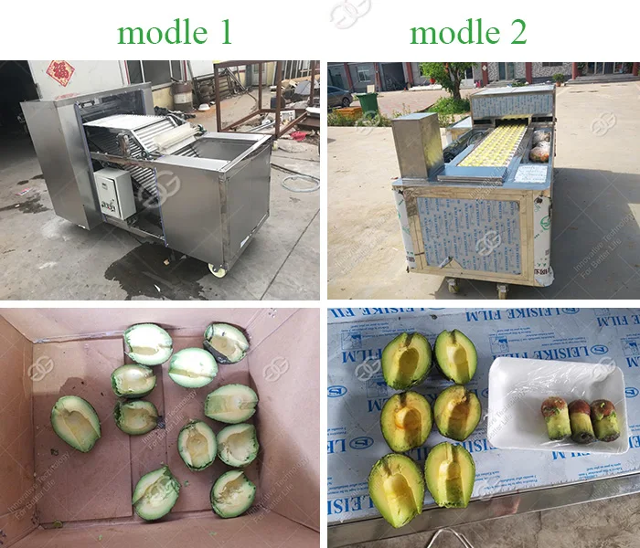 Automatic Avocado Pitting - Efficient Stone Fruit Pitter