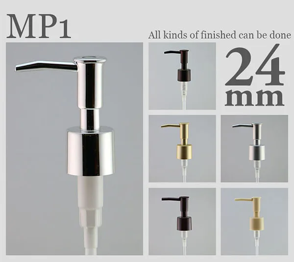 Customization Factory Cream Pump 24/410,Matt Gold Lotion Pump Bottle,Gold 28 410 Soap Pump Head ...