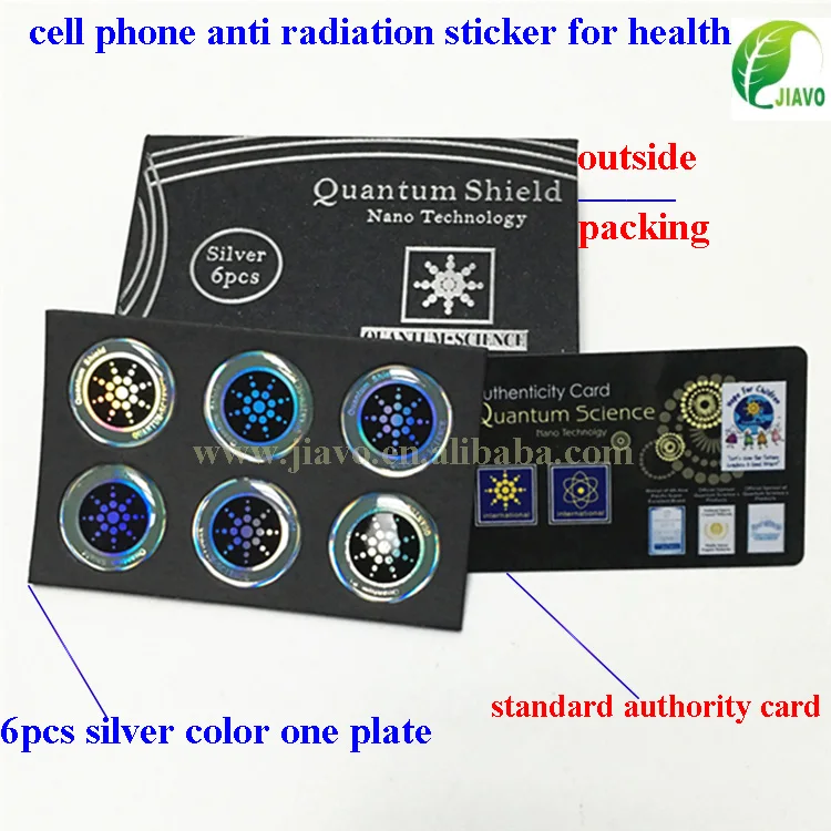 Quantum Science Technology Waterproof Radiation Sticker