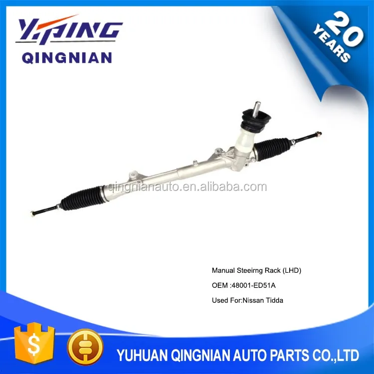 Manual Steering Rack Steering Gear Box Lhd For Nissan Tiida Oe 48001 ...