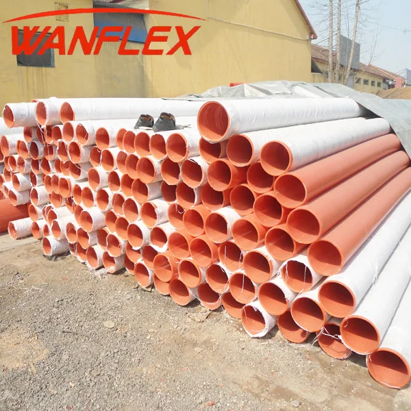 Big Size Pvc Plastic Rib Spiral Suctionl And Discharge Hose Pvc Water ...