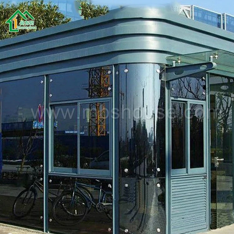 Prefabricated Guard House Sentry Box Toll Both Security Booth - Buy Box ...