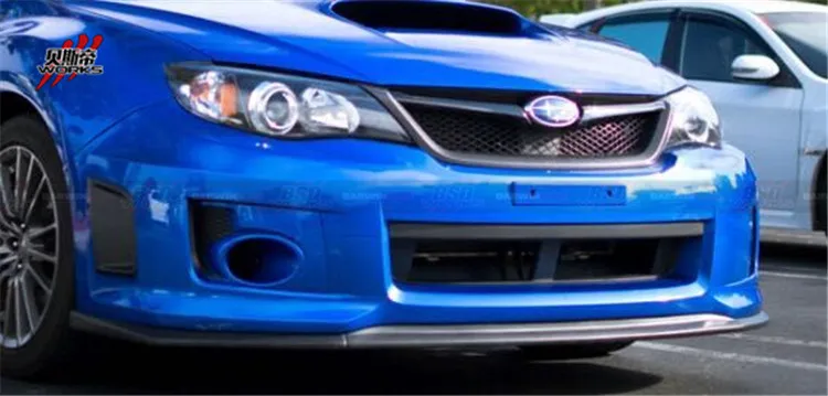Darwinpro Gvb Gvf Sti Tm Style Front Lip For 11-14 Impreza Wrx Sti ...