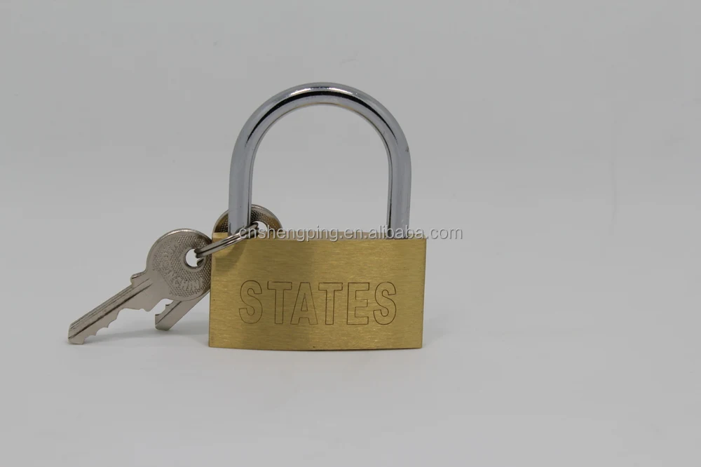 Thin Type Brass Padlocks 20mm - Buy Padlock,Brass Padlock,Small Padlock ...