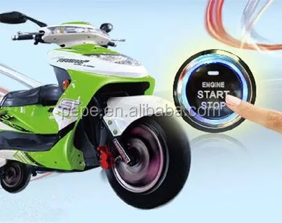 Electric Scooter/ E-bike Auto Smart Key System With Engine Push Button ...