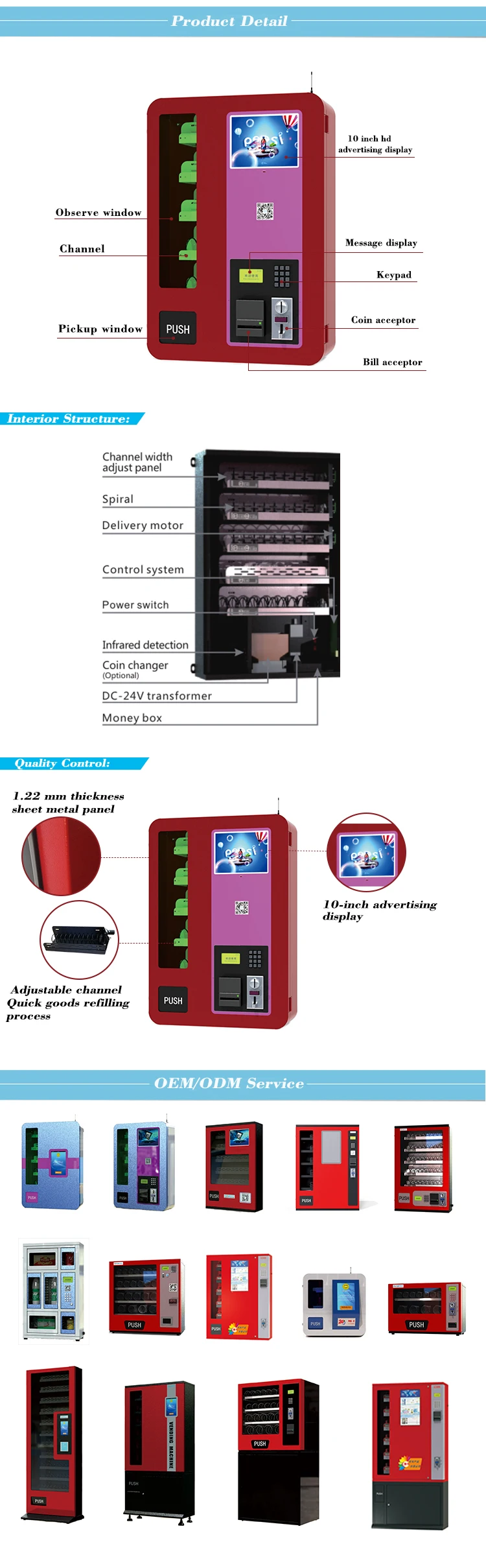 Automatic Small Vending Machine - Efficient & Reliable