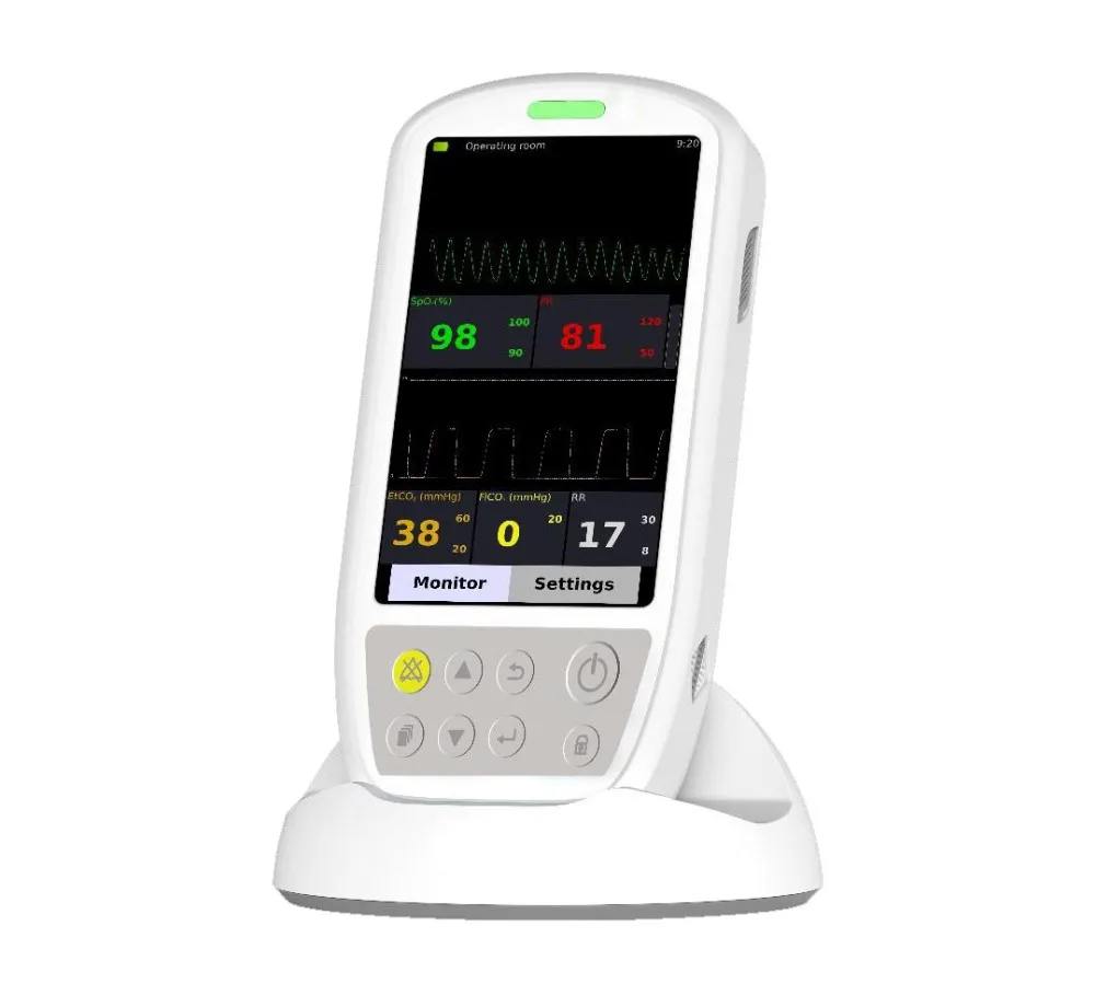 Handheld Capnography Etco2 Patient Monitor - Buy Handheld Etco2 Patient ...