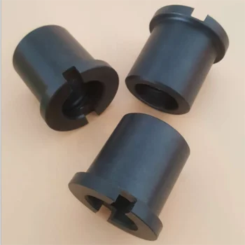 Black Mc Nylon Sliding Bushing Nylon Shaft Sleeves Pom Acetal Ptfe Pa6 ...