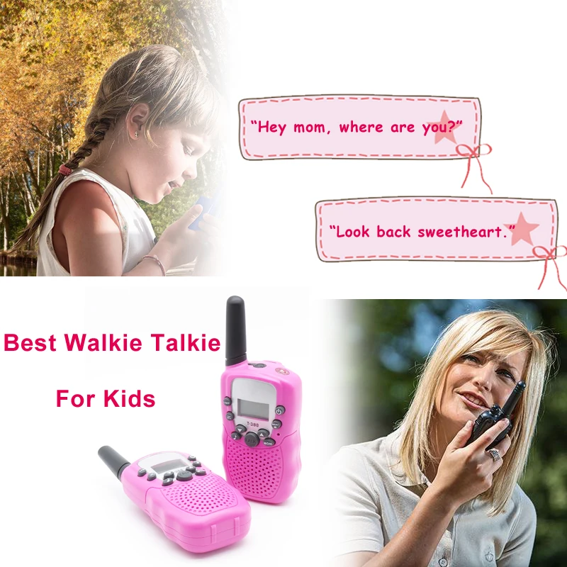 Kids Pink Walkie Talkies - Fun and Privacy for Youngsters