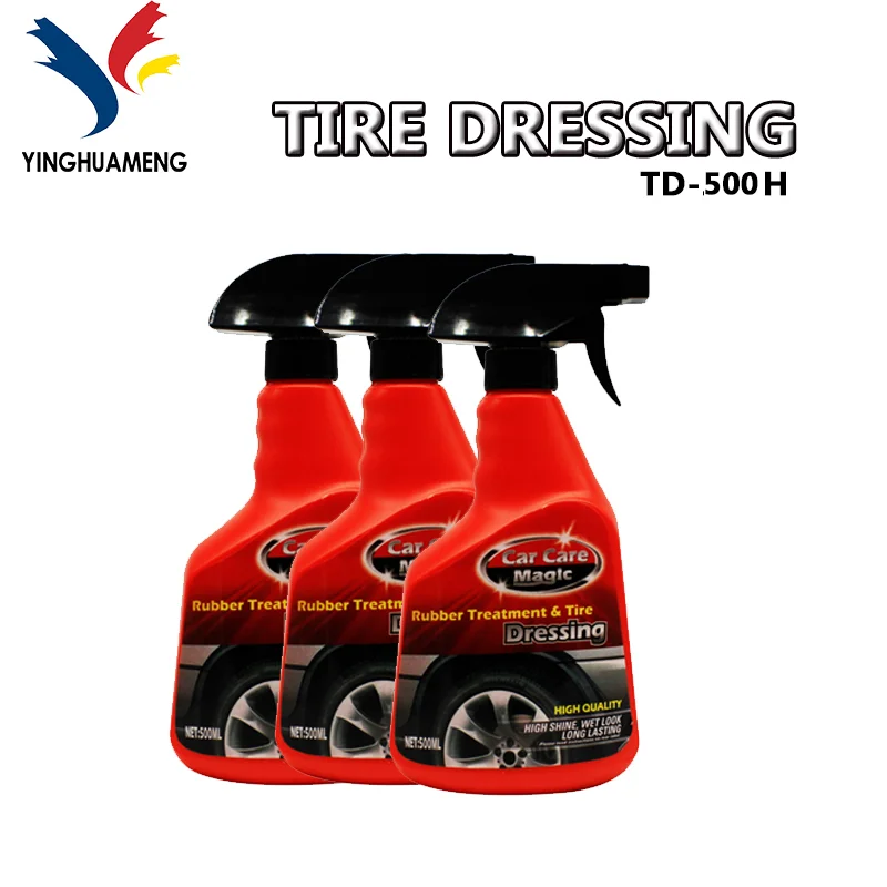 Car Care Magic Tire Dressing Tire Shine Polish Tire Cleaner Car Spray ...