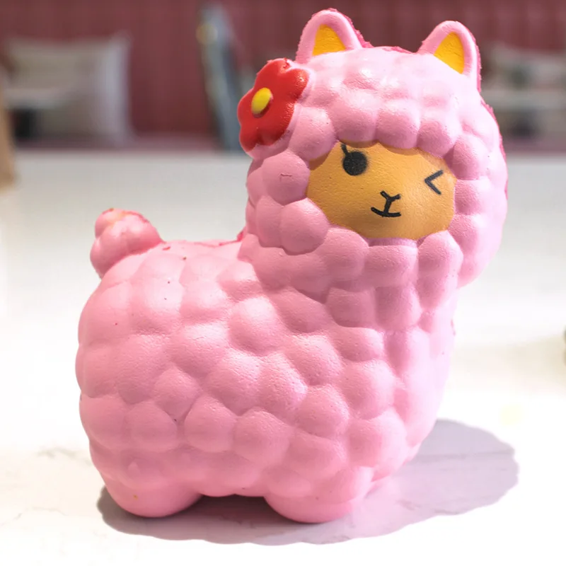 Super Jumbo Mud Horse Squishy Toys - Stress Relief Alpaca