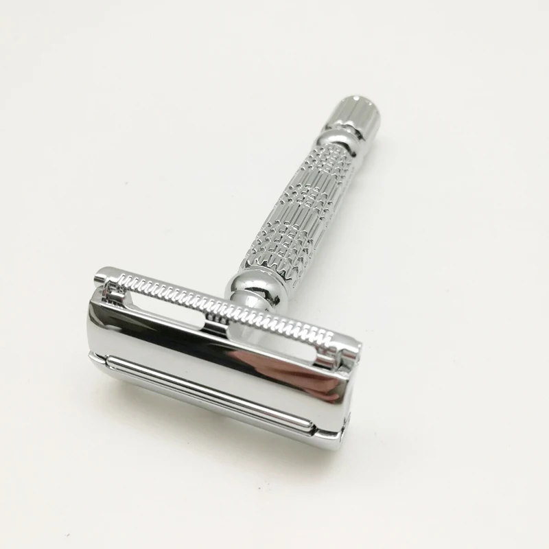 Butterfly Screw Open Razor - Double Edge Safety Blade