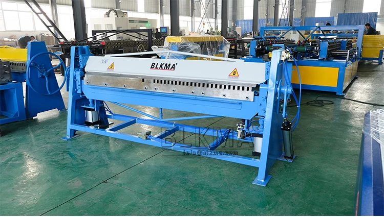 Sheet Metal Pneumatic Flange Folder Bending Machine / Crimping Machine ...