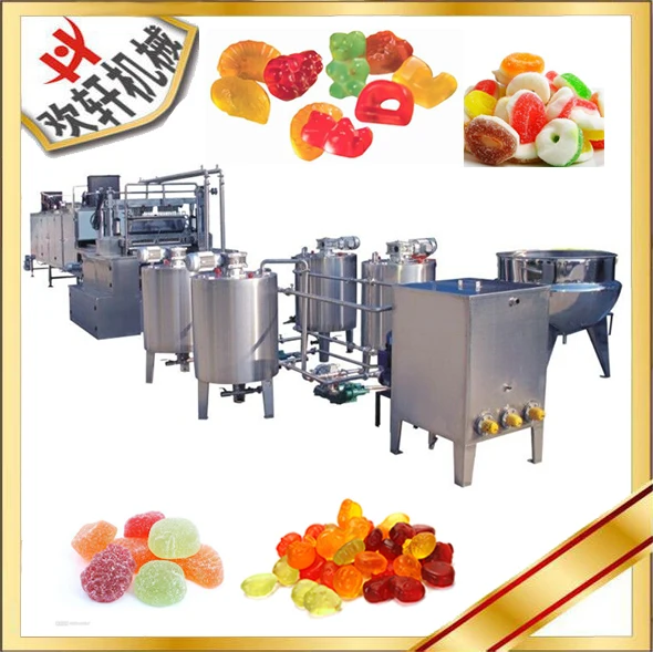 Latest Style High Quality Sugar Coated Gummy Candy Making Machine - Buy ...