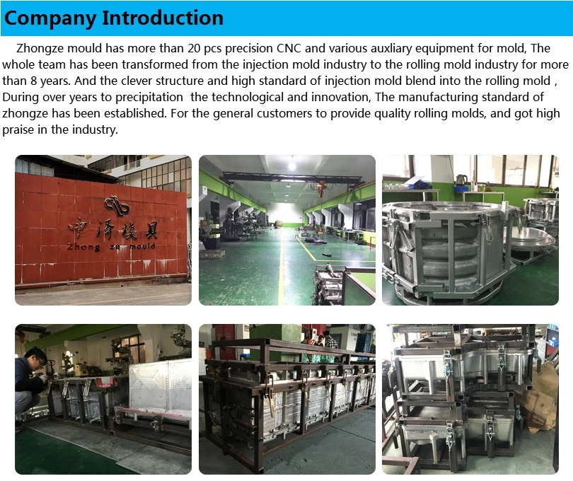 Rotomolding CNC Machine Mold for Traffic Safety Barriers